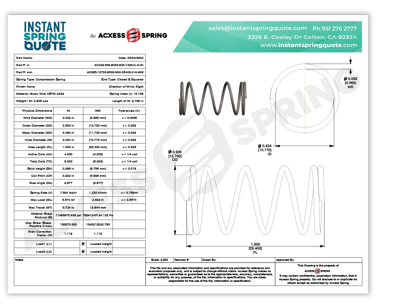 Instant Spring Quote: Revolutionizing Mechanical Engineering with Spec ...