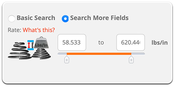 Search for Conical Compression Springs