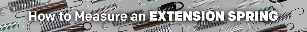 How to Measure a Extension Spring