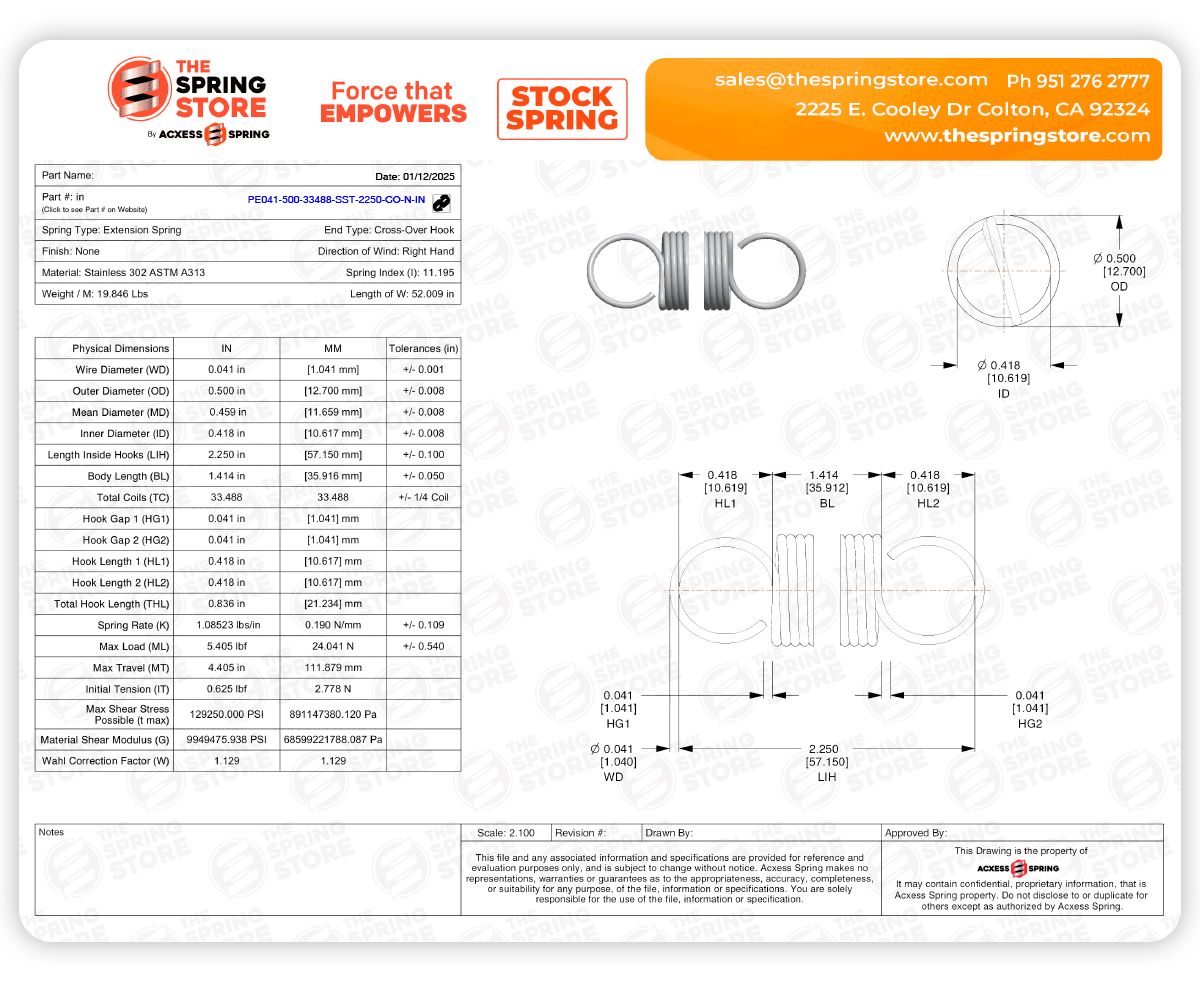 What Are Tension Springs?
