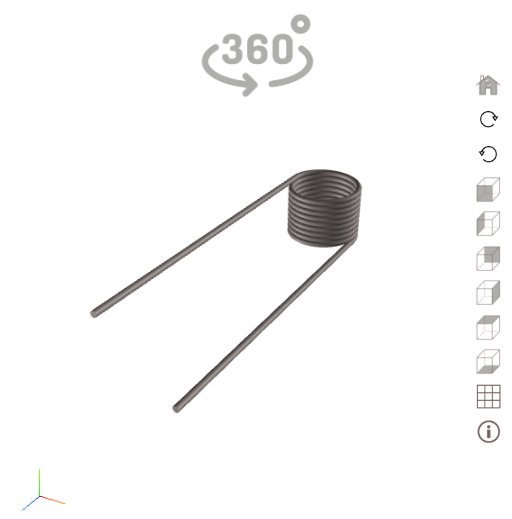 Stock Small Torsion Springs for Sale