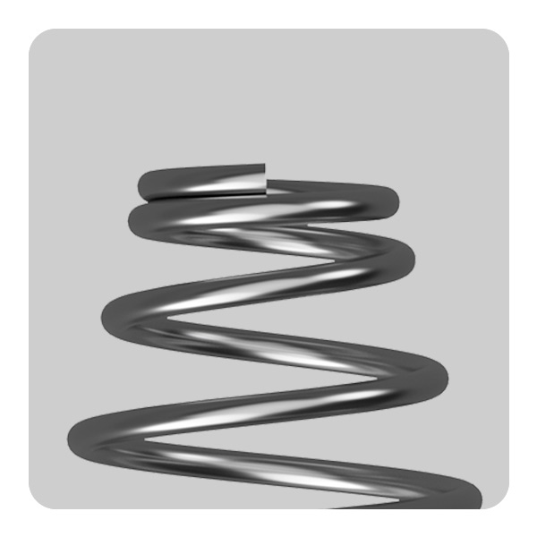 Stock Conical Tapered Compression Springs