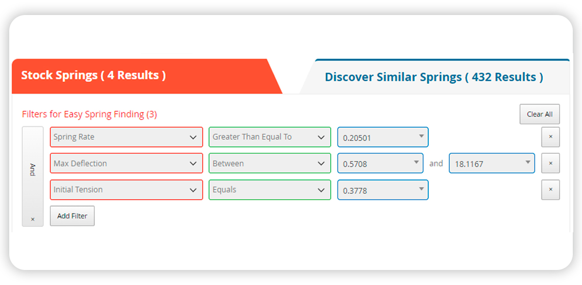 Find the Right Extension Spring with Spring Finder 5.0